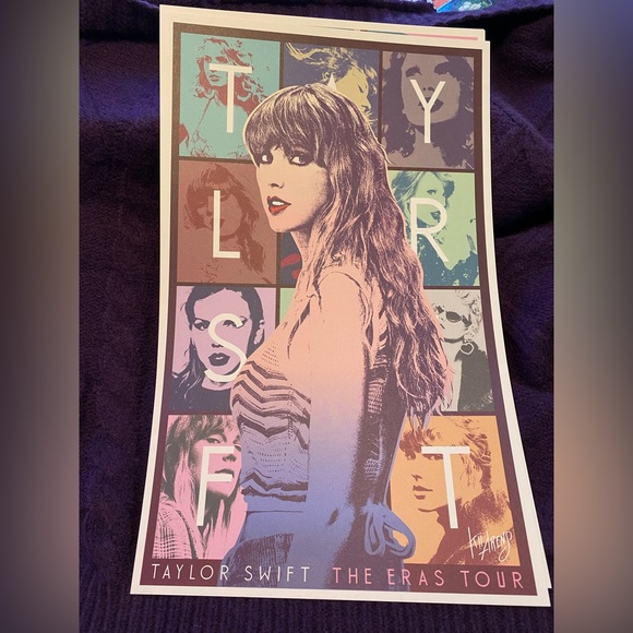 Taylor Swift | Wall Decor | Taylor Swift Eras Tour Vip Poster | Poshmark